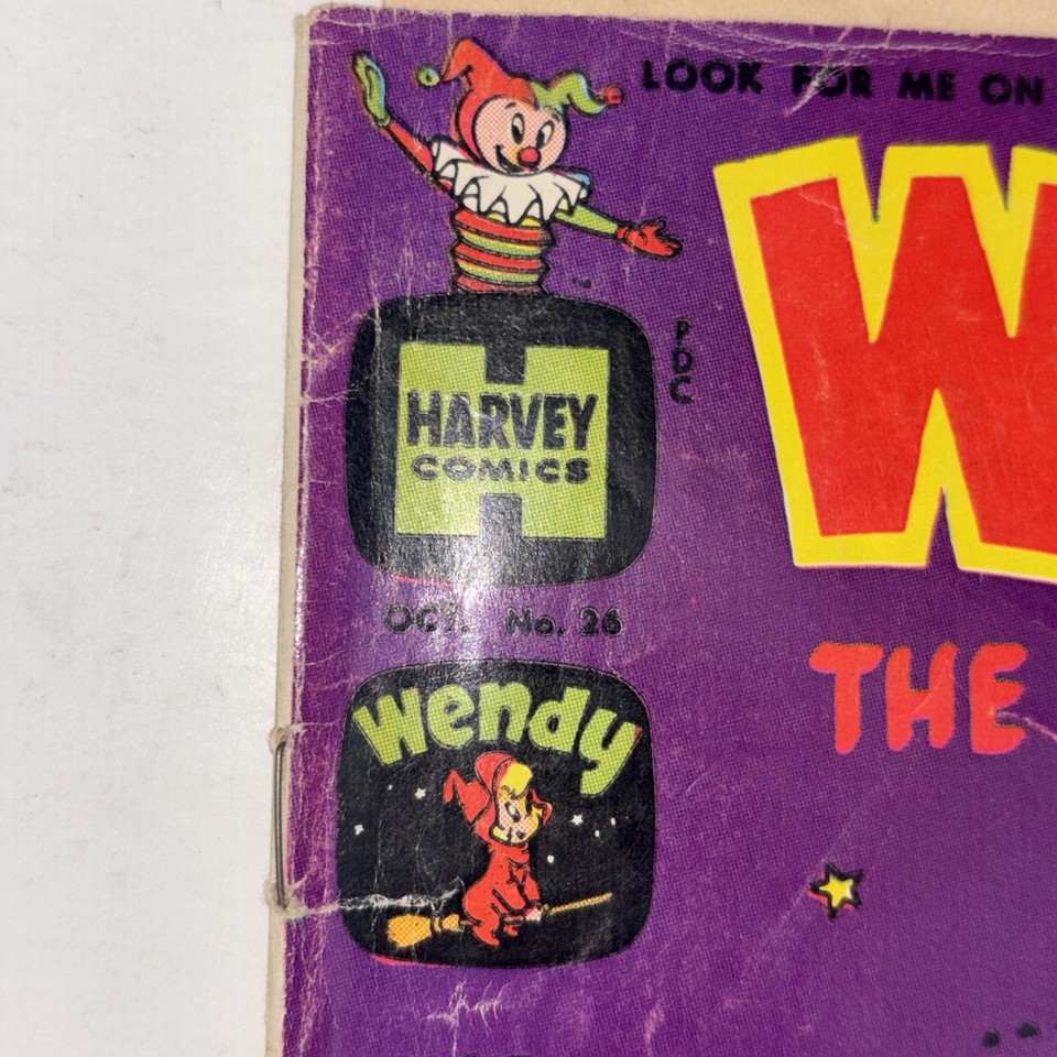 Casper The Friendly Ghost Wendy Spooky Tuff Ghosts Harvey World Comic ...