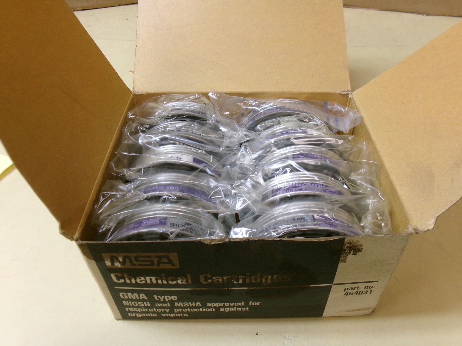 MSA 464031 Chemical Cartridges , Box Of 10 | eBay