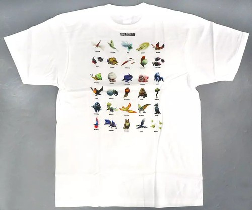 T-shirt Environmental Creature Encyclopedia Original T-shirt White XL ...