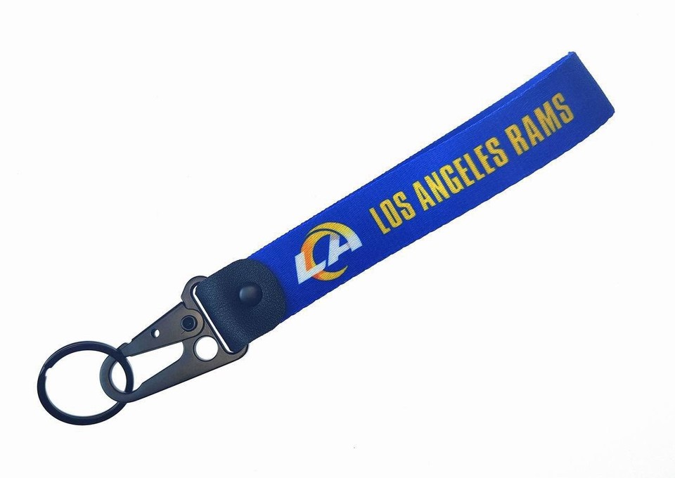 NFL football teams Short key Chain NEW L A Rams US STOCK SHIPPING IN 1 ...