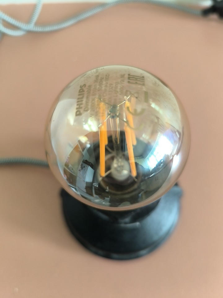 Industrial Steampunk Table Light, All Metal. | eBay UK