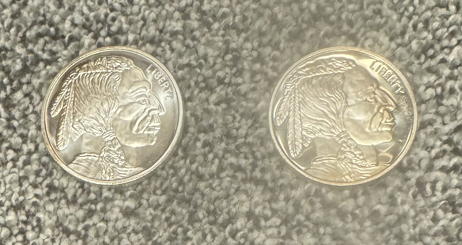 Two silver buffalo rounds 1 oz | eBay