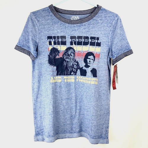Star Wars Ringer T Shirt Womens Size Small Fifth Sun Han Solo and ...