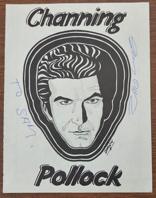 Channing Pollock signed caricature from book Magic Autograph Poster ...