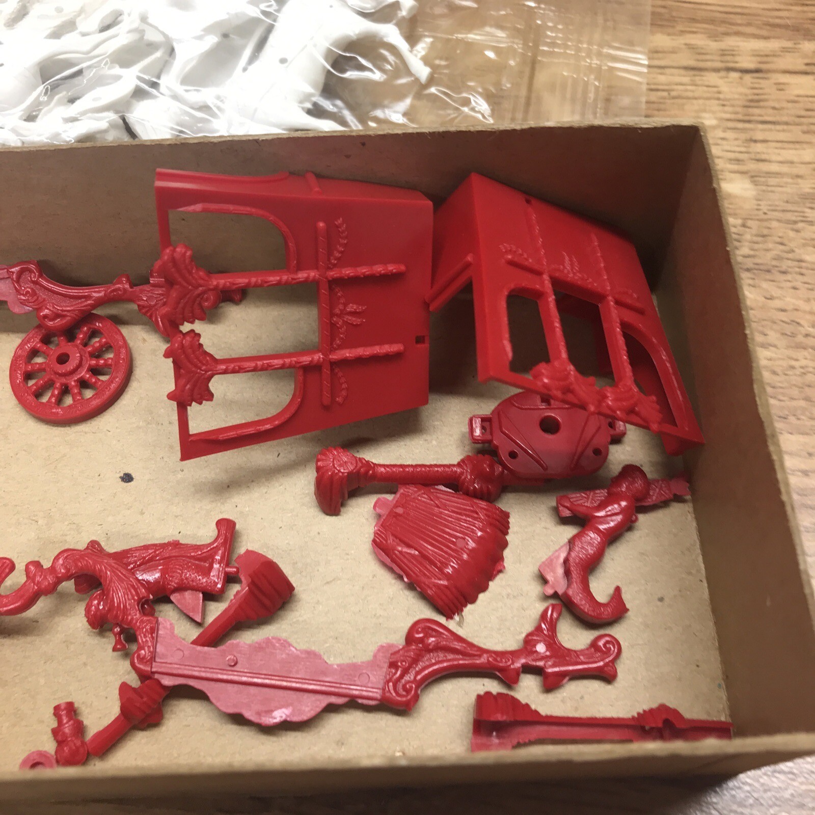 Vintage 1954 REVELL Miniature Masterpieces Stagecoach of England Model ...