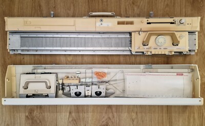 Brother KH-836 Knitting Machine Complete and Boxed With Approx 50 Extra ...