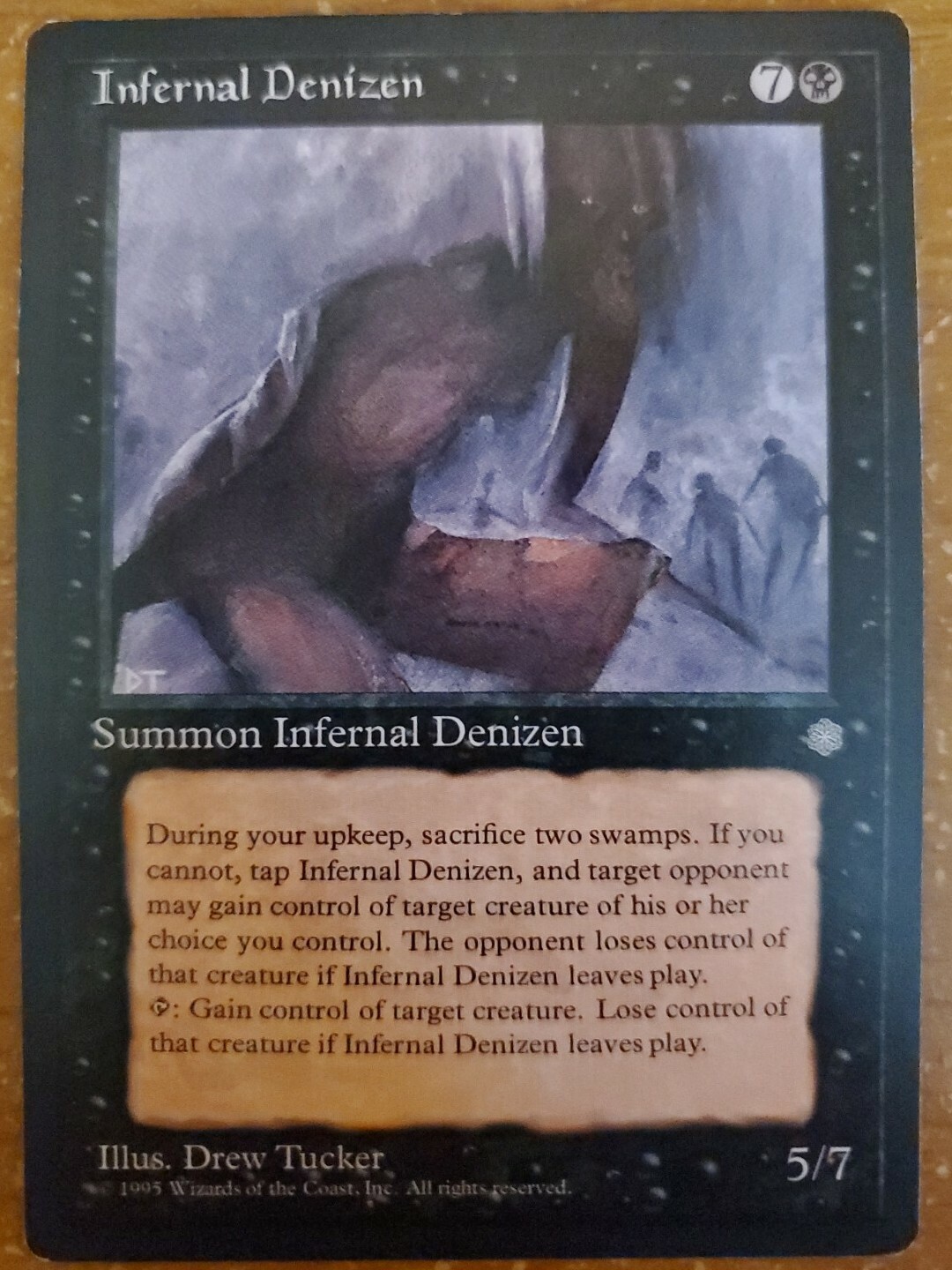 1 X Infernal Denizen, Ice Ages, Magic the Gathering, MTG, NM | eBay