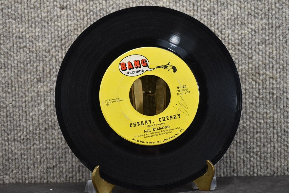 Neil Diamond "Cherry, Cherry" 7" Bang Records 1966 | eBay