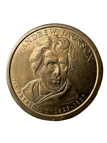 2008 P Andrew Jackson US One Dollar Coin Circulated | eBay