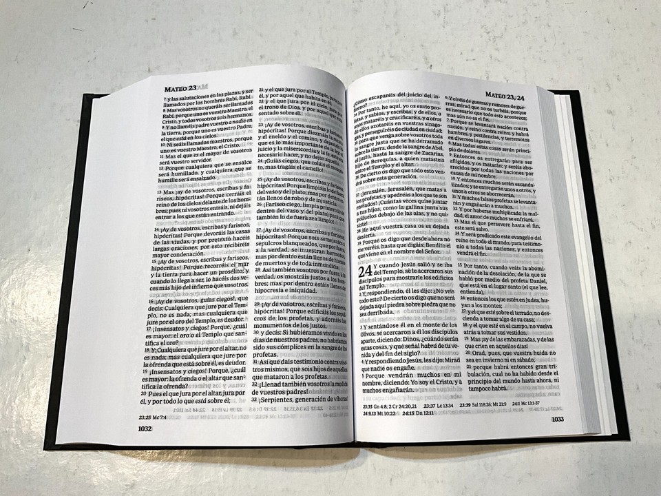Spanish Bible/ La Santa Biblia - RV-SBT 1602 /Reina -Valera Revised ...