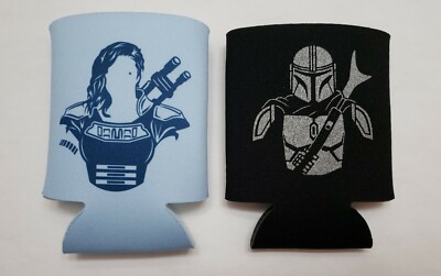 Star Wars Celebration Anaheim 2022 Beer Cozy Set of 2 mando grill mates ...
