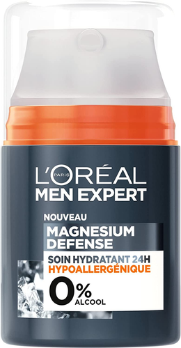 Men Expert Magnesium Defense Soin Hydratant 24H Hypoallergénique | eBay