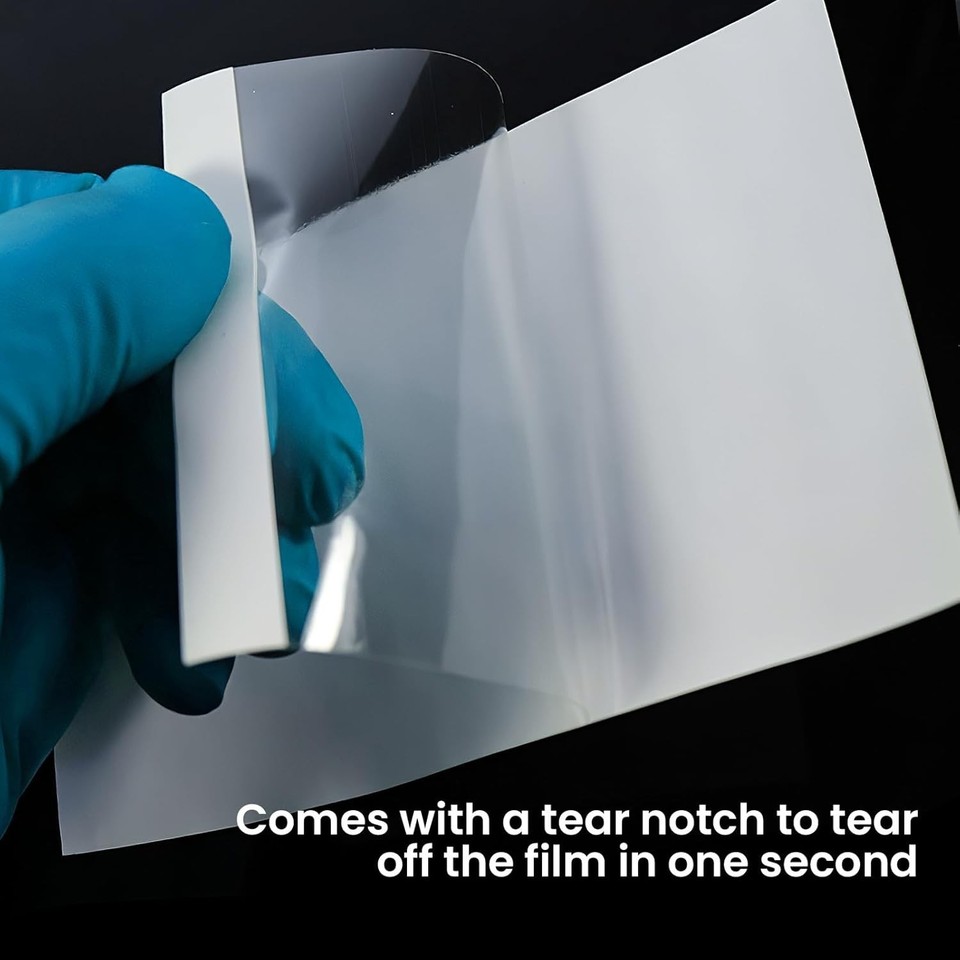 100 Sheets PCR Plate Sealing Film for 96-Well Plates (130x80mm) - High ...