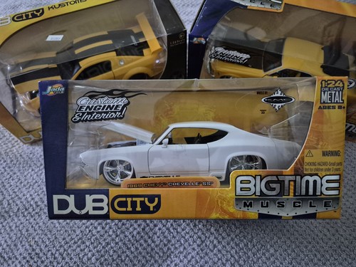NEW! Jada Dub City Big Time Muscle 1969 Chevy Chevelle SS 1:24 ...