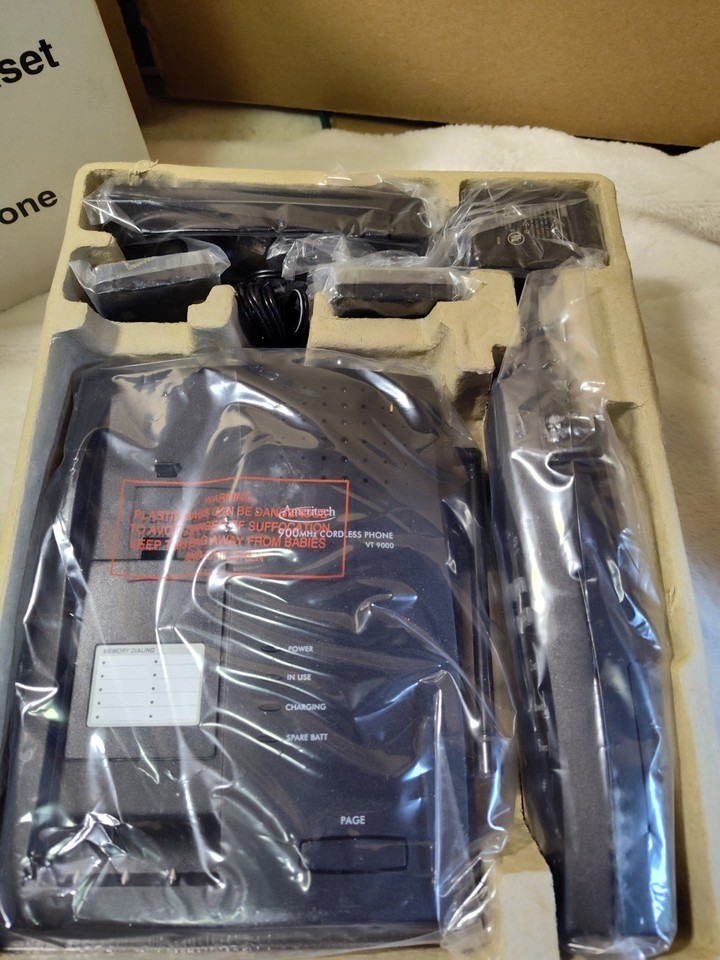 Ameritech 900 mhz digital spread spectrum corless phone 1980 | eBay