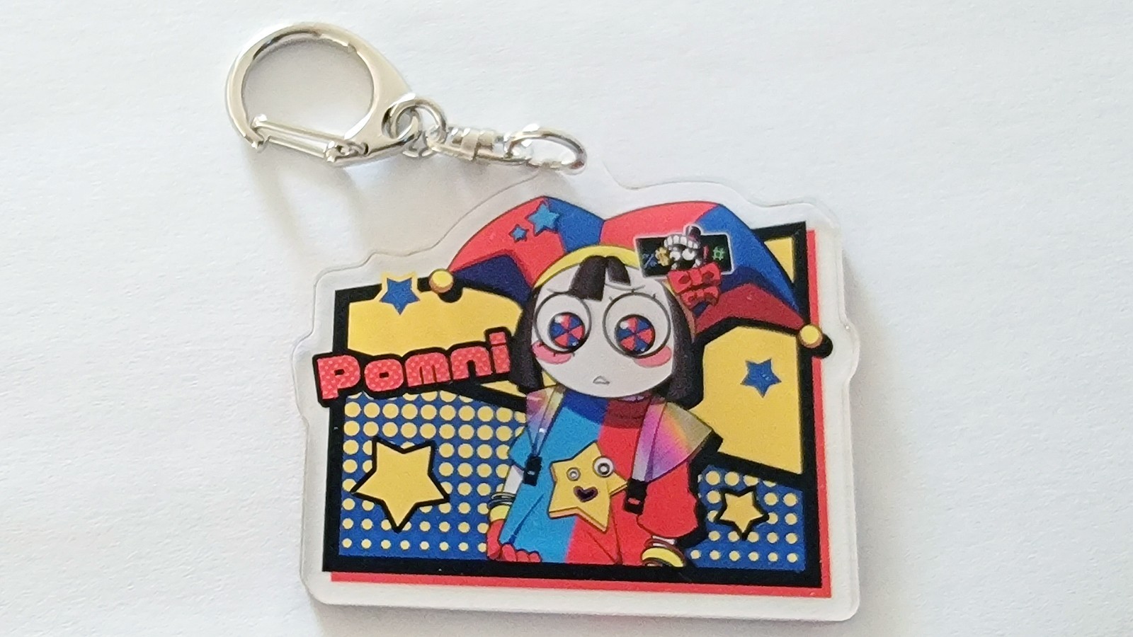 The Amazing Digital Circus Pomni Japan Pop Up Acrylic Keychain Limited ...