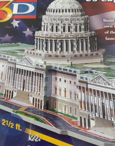 NEW Puzz 3D US CAPITOL 764 Piece Puzzle Sealed 14+ | eBay