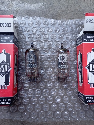 Ecc83 12AX7 RSD Tubes NOS paired | eBay