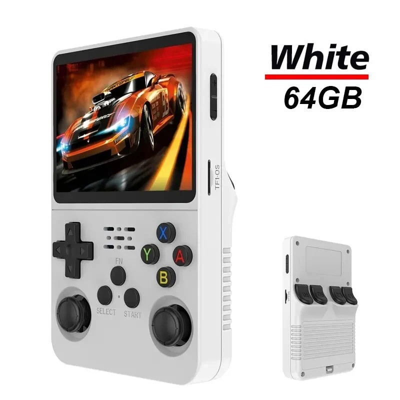 128g R36s Retro Handheld Video Game Console Linux System 3.5 Inch Ips ...