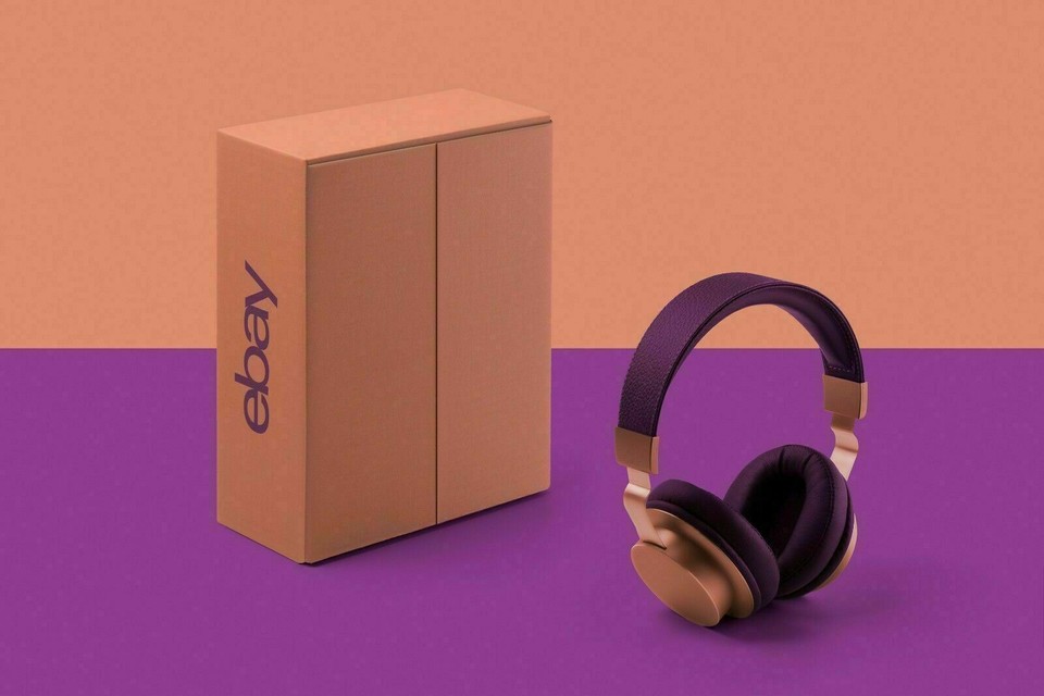 eBay Branded Packaging Small Cardboard Box (20.6cm x 27.6cm x 10.7cm ...