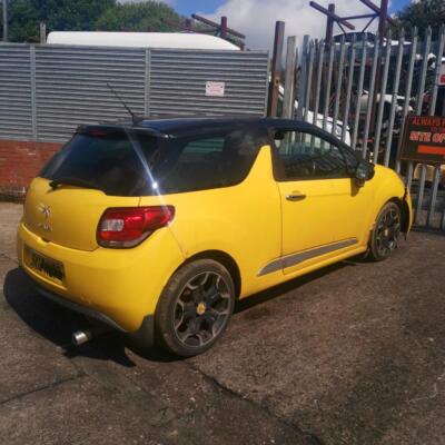 CITROEN DS3 PEGASUS YELLOW KAS / EXY ONYX BLACK BREAKING WHEEL BOLT ...