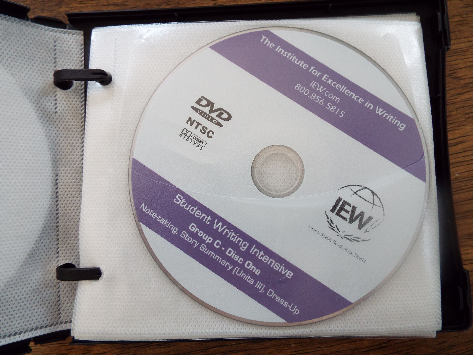 IEW Student Writing Intensive Level C CDs Homeschool Highschool Outline ...