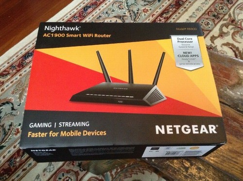 Netgear Nighthawk AC1900 Smart WiFi Router Model R6900 Gaming Streaming ...