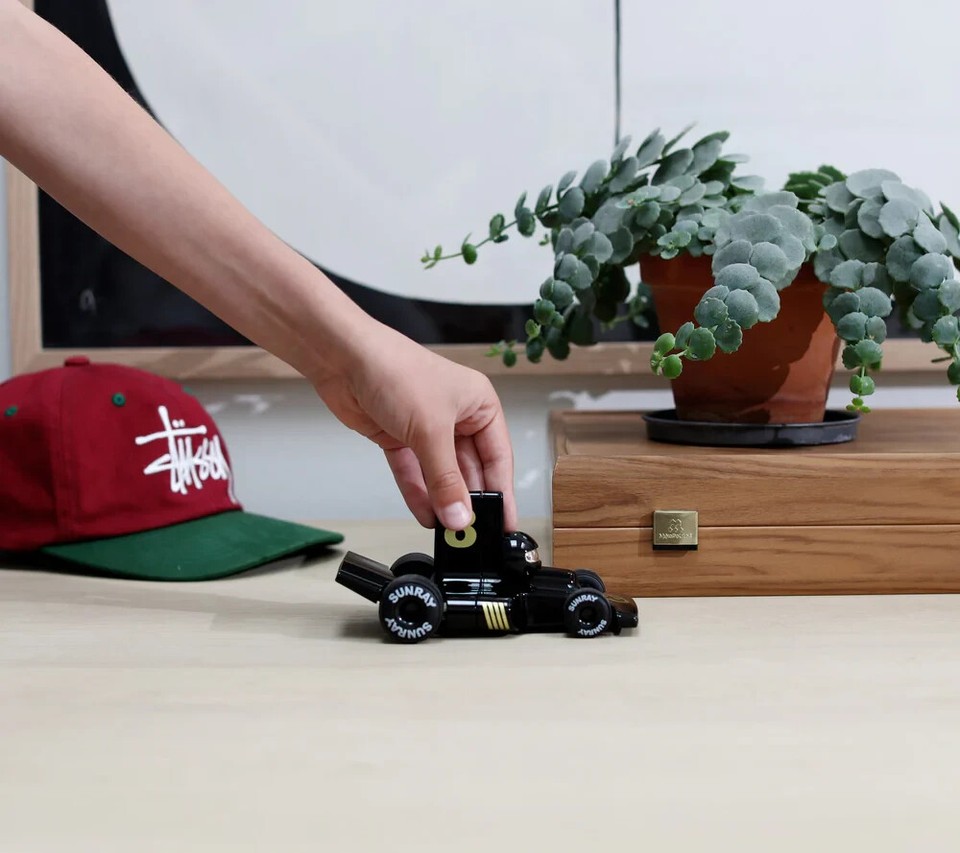 Playforever Velocita Emilio Racing Car – Black & Yellow | Free Shipping ...