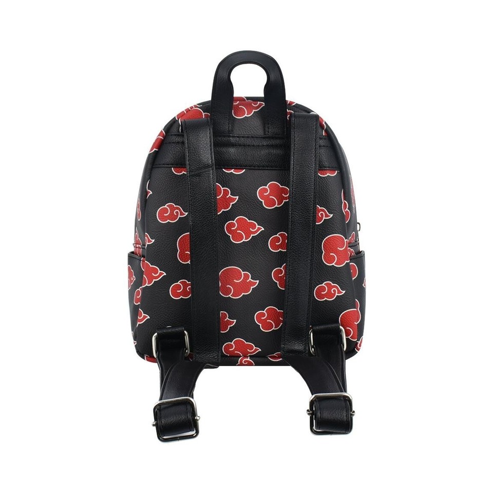 Naruto Red Clouds Akatsuki Mini Backpack Concept One Shippuden Back ...