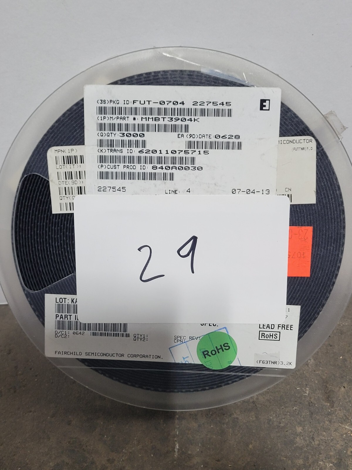 ONSemi MMBT3904K Transistor Full Reel 3000 Count | eBay