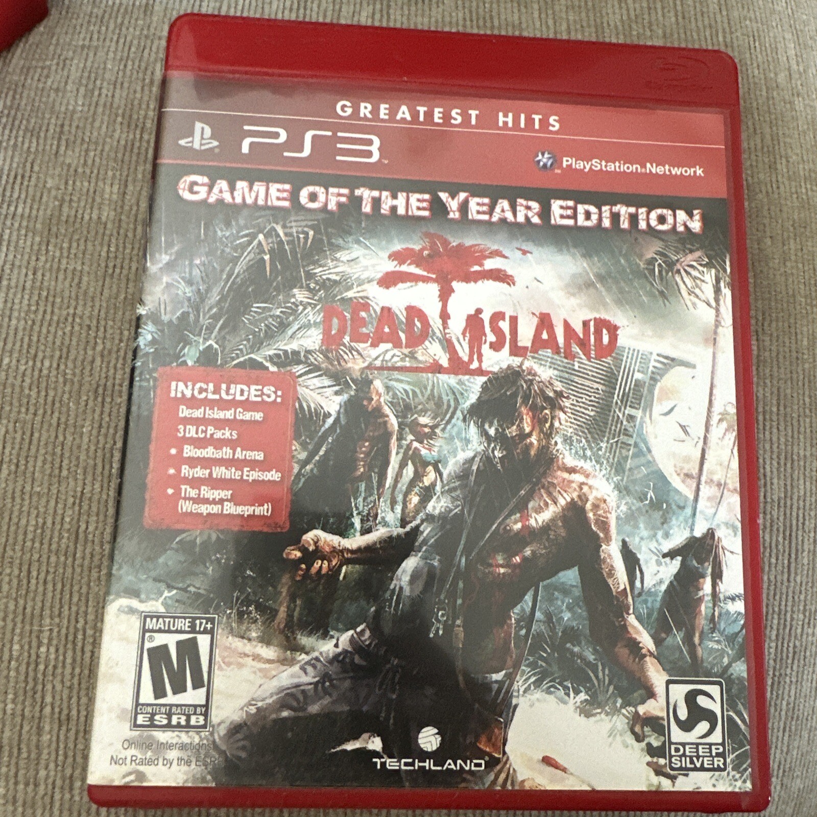 Dead Island Game of the Year Edition Sony PlayStation 3, 2012 ...