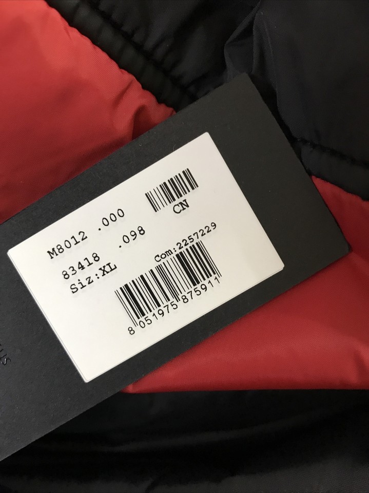 Replay Padded Windbreaker Contrast Stripe Jacket Mens Size XL REF CL19 ...