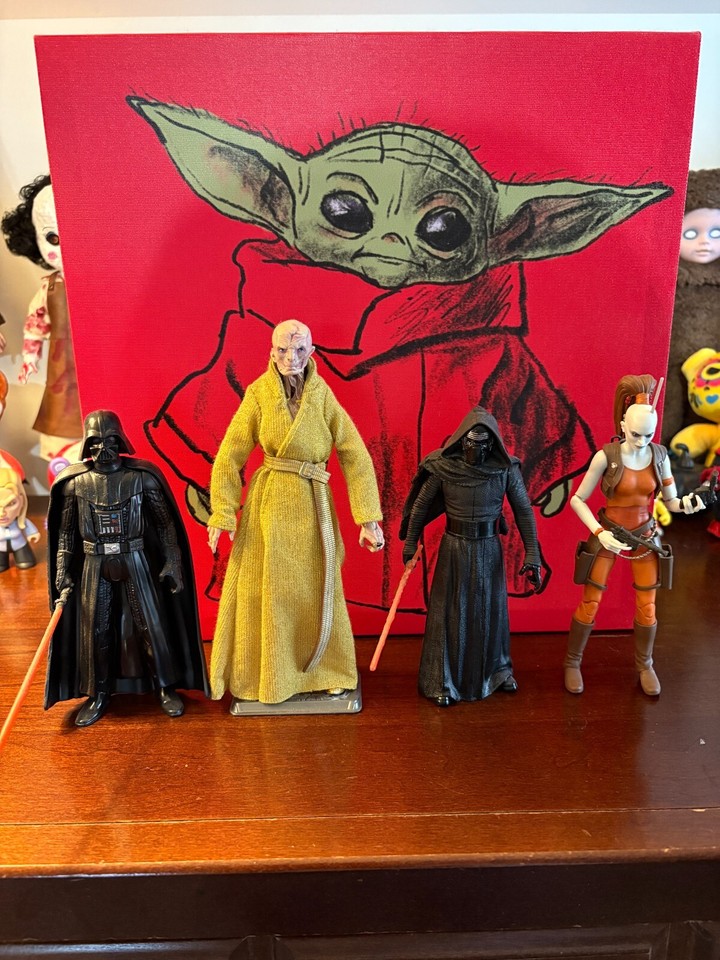 Star Wars Lot Of (4) Sith 6 Inch Action Figures USED. Figures Only. | eBay