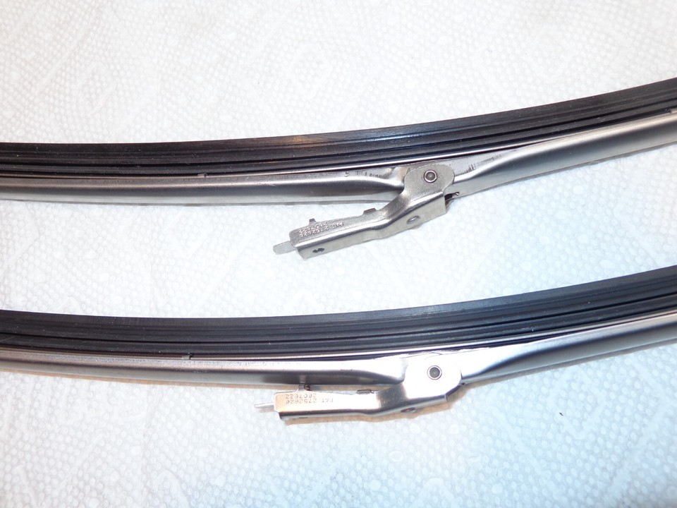 (2) ..‘NOS’.. Trico PR-15-2W .. Wiper Blade Holders ..1970’s .. Satin ...