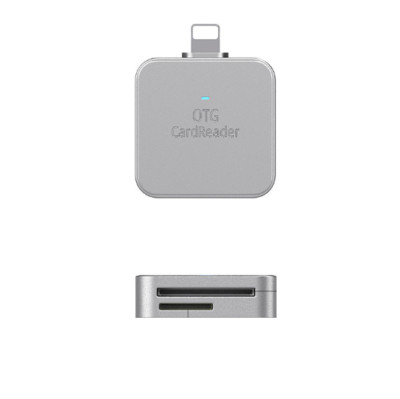Portable Square-shaped Memory Card Reader TF/SD Card OTG Card Reader ...