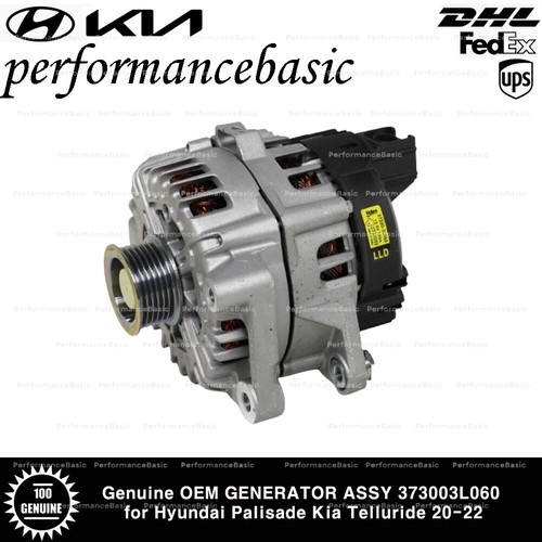 Genuine OEM GENERATOR ASSY 373003L060 for Hyundai Palisade Kia ...
