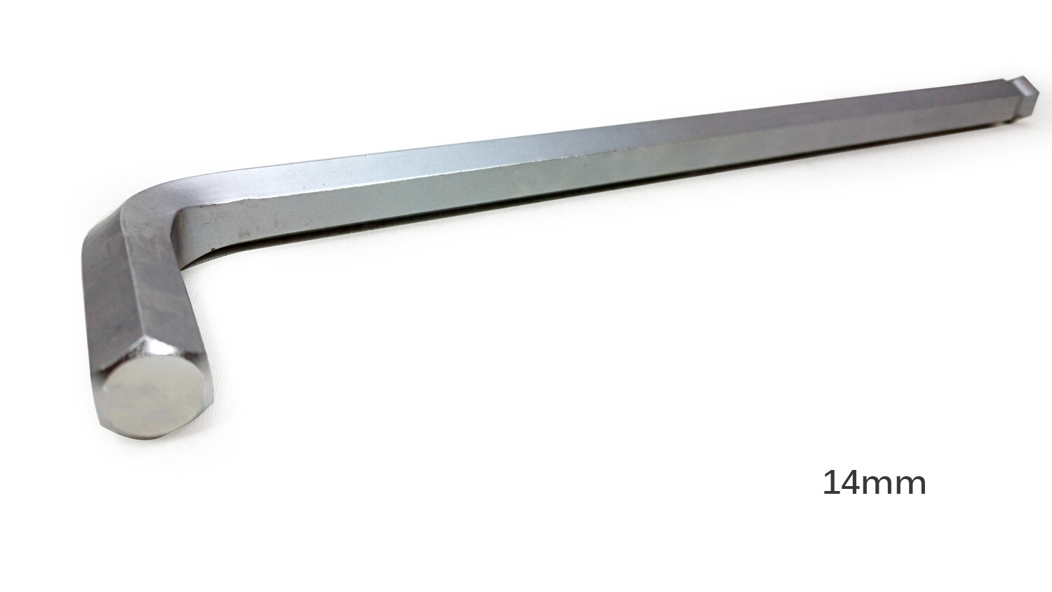 Jumbo Allen Hex Key 14mm x 290mm Long Arm Ball End CR-V Extra Long ...