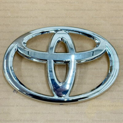 75311-0C030 GENUINE OEM FRONT GRILLE BADGE EMBLEM - TUNDRA TACOMA (NO ...