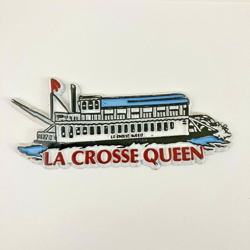 La Crosse Queen Boat Rubber Fridge Magnet Souvenir | eBay