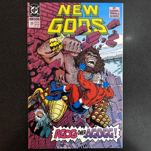 New Gods #23 • Feb 1991 • Agogg • Darkseid • Orion • Lightray • Mark ...