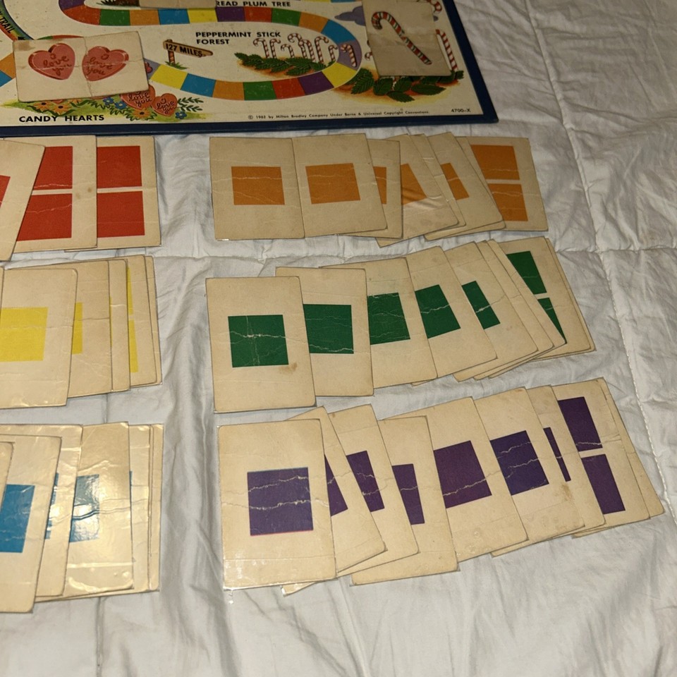 Original Candy Land Board Game 1955/1962 Milton Bradley 4700 USA | eBay