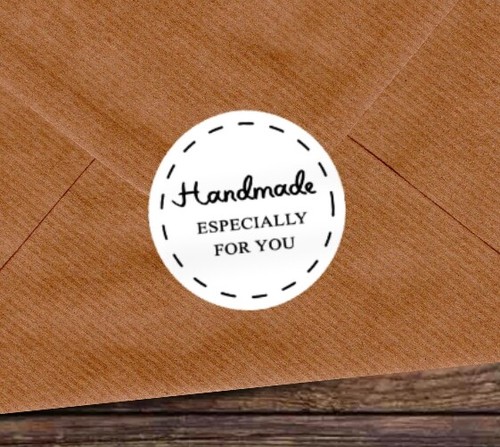 30 Handmade Especially For You Stickers Round Matte Sheets Labels ...