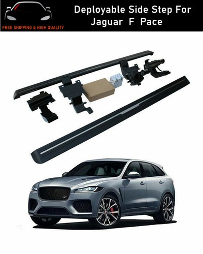 Fit for Jaguar F Pace X761 2016-2021 Deployable Running Board Nerf Bar ...