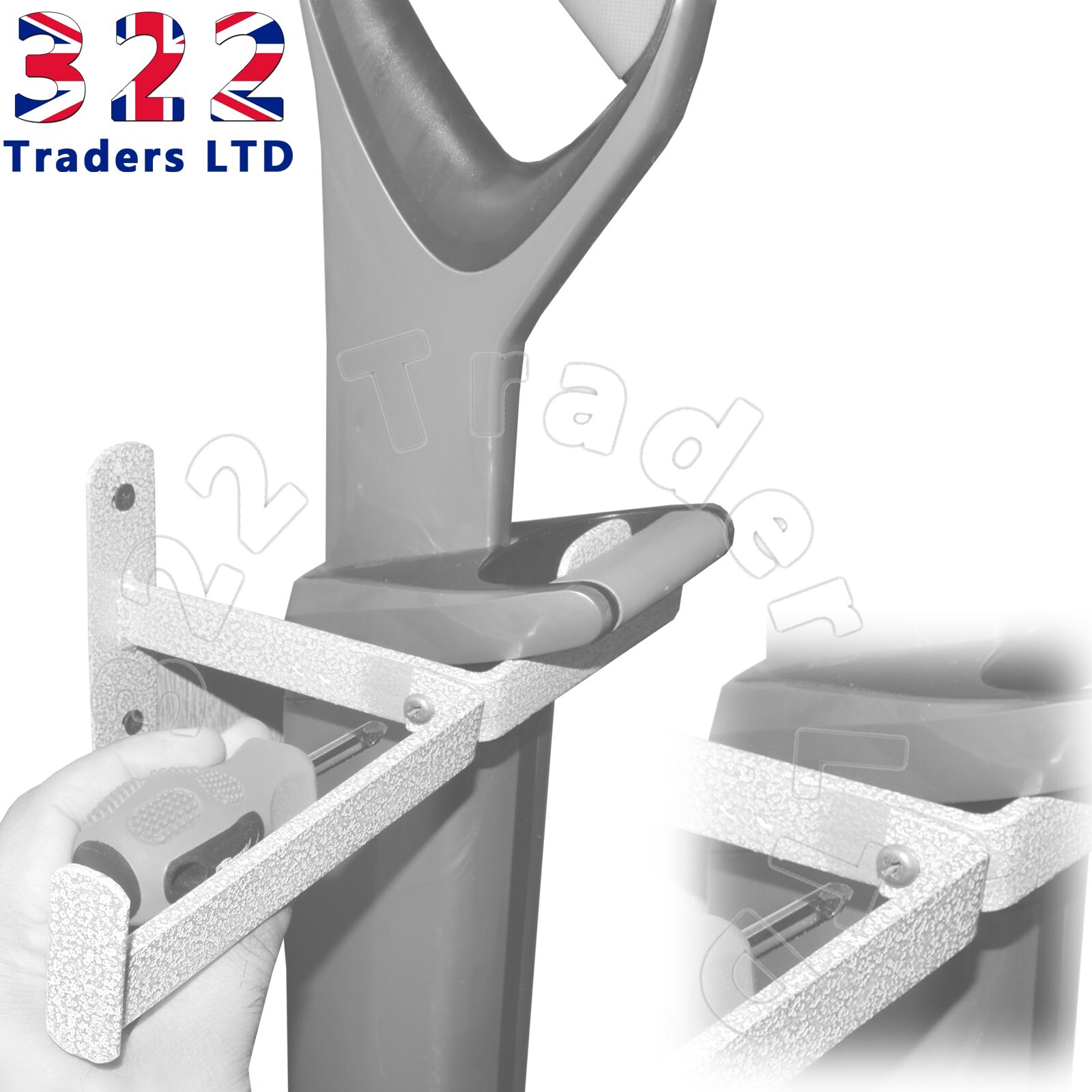 2 in 1 Gtech MK1 MK2 K9 Vacuum Cleaner Wall Mount Bracket Handheld ...