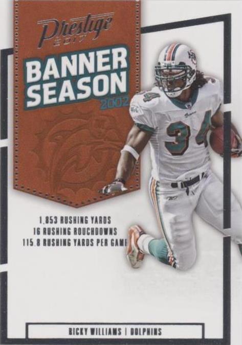 2017 Panini Prestige - Banner Season Ricky Williams #32 for sale online ...