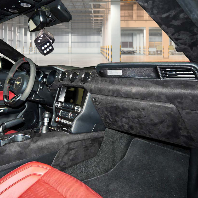 Mikrofaserstoff Wildleder Selbstklebend Car Wrapping Folie Auto Wrap ...