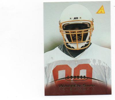 1995 PINNACLE #222 WARREN SAPP ROOKIE CARD - BUCCANEERS NM-MT | eBay