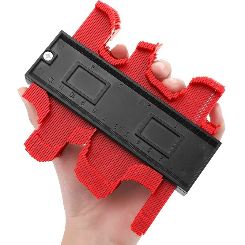 10-in Shape Profile Ruler Gauge Duplicator Scale Template Measuring ...