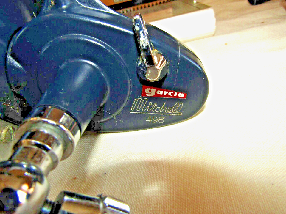 ~~Vintage Garcia Mitchell 498~~PUM (MANUAL PICK UP)~~SALT WATER ...