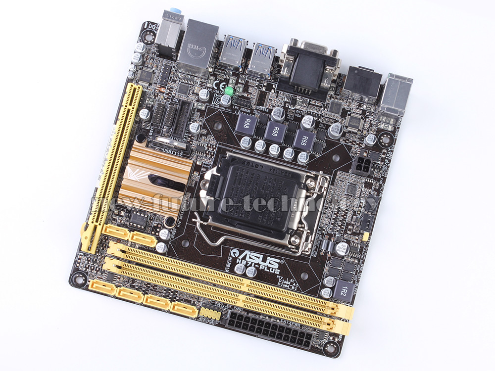 ASUS H87I-PLUS, LGA 1150, Intel H87 Motherboard HDMI DVI SATA 6Gb/s ...